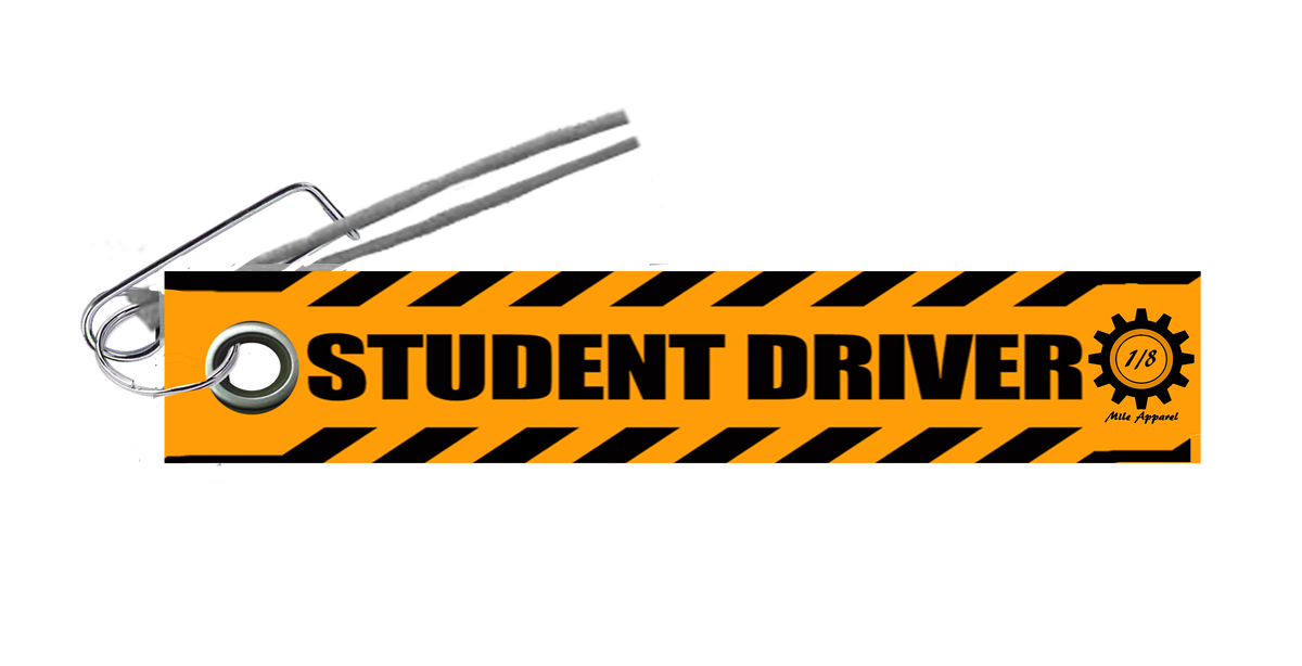 STUDENT DRIVER DIGITAL Parachute Tag – 1/8 Mile Apparel Company